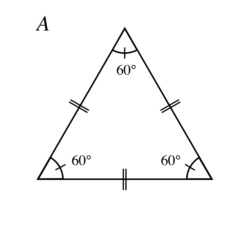 Liksidig, likbent och rätvinklig triangel - vad är skillnaden?